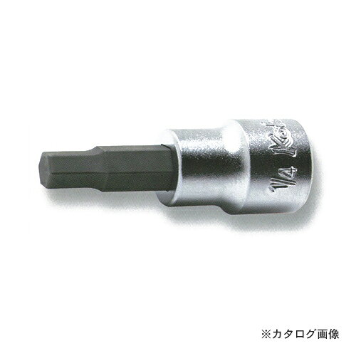 【メーカー】●（株）山下工業研究所【特長】●ビット部分に高強度の専用材料を用いた圧入式ヘックスビットソケットシリーズにインチサイズを追加ラインアップ。【仕様】●3/8インチ●差込角：1/2”(12.7mm)●D(mm)：22●H(mm)：2...