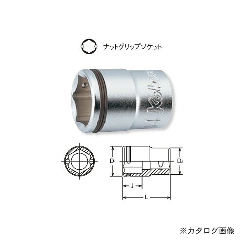 【メーカー名】●（株）山下工業研究所【仕様】●別途画像参照※お客様都合による返品・キャンセルは一切お受けできません。あらかじめご了承ください。【関連商品】コーケン ko-ken 3/8"(9.5mm) 3450M-16 16mm ナットグリ...