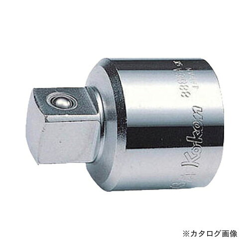【メーカー名】●（株）山下工業研究所【特徴】●25.4mm差込角のハンドルで異なる差込角のソケットを接続するアダプターです。【仕様】●差込角凹(mm):25.4●差込角凸(mm):19.0●全長(mm):60●質量:338g●別途画像参照【...