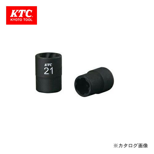 【メーカー】 ●京都機械工具（株） 【特長】 ●角が取れて丸くなってしまったボルトやスタッドボルトなどを緩める工具です。 【用途】 ●汎用工具 【仕様】 ●差込角(mm):12.7 ●全長(mm):42 ●対辺寸法(mm):19 ●質量(g...