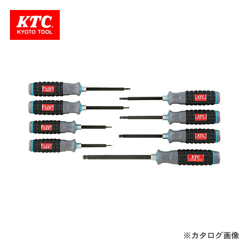 【メーカー】 ●京都機械工具（株） 【特長】 ●軸の根元についた六角形状で、スパナなどを掛けて回すことができます。 ●グリップエンドのサイズ表示で先端形状の区別ができます。 【用途】 ●汎用工具 【仕様】 ●セット内容:D1H-015BP・...