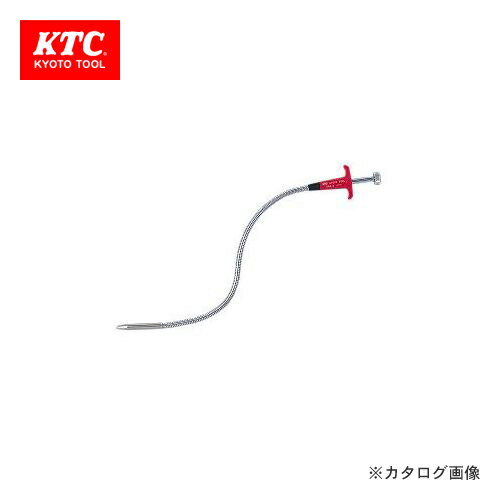 【メーカー】 ●京都機械工具（株） 【特長】 ●自在に曲げて使えるフレシキブルシャフトです。 ●磁石で拾えない樹脂、ゴム、アルミ製の小物類でも3本爪により容易にキャッチできます。 ●大きいノブにより操作が容易です。 【用途】 ●整備用補助用...