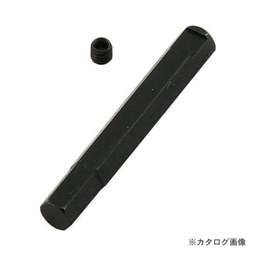 【メーカー】 ●京都機械工具（株） 【仕様】 ●適用品番：BT3-1/8S ●内径(S1；mm)：3.1 ●外径(S2；mm)：6.3 ●全長(L；mm)：28 ●セット内容：ビット1本、止めねじ1本 【関連商品】 KTC T-1/4 ヘキ...
