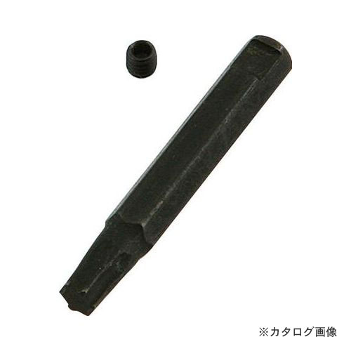 【メーカー】 ●京都機械工具（株） 【特長】 ●T型いじり止めトルクスビットスタンダードタイプ 【仕様】 ●サイズ：T20 ●軸径(S；mm)：6.3 ●全長(L；mm)：46 ●適用品番：BT2-T20H・BT3-T20H 【関連商品】 ...