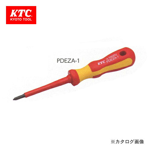 【メーカー】 ●京都機械工具（株） 【仕様】 ●全長：170mm ●軸長：80mm ●質量：52g 【注意事項】 ●絶縁工具は絶縁皮膜で覆われいるため、寸法は参考値です。　 【関連商品】 KTC 絶縁ドライバ クロス 非貫通タイプ PDEZ...