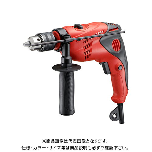 【メーカー】 ●京セラインダストリアルツールズ(株) 【特長】 ●操作性にすぐれた小型、軽量タイプ ●位置決めの楽な無段変速 ●握りやすいソフトグリップ 【仕様】 ●穴あけ能力： コンクリート 13mm 鉄工 13mm 木工 18mm ●チ...