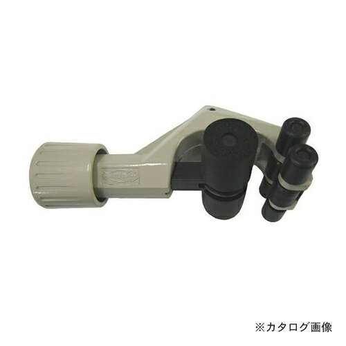 【メーカー】 ●（株）ロブテックス 【特長】 ●フレキ管の谷部を切断（丸刃）できます。（らせん状フレキ管は切断できません） ●独自のソフトローラーで被覆にシワを生じることなく切断できます。 ●スペア用替刃が1枚付いています。 ●特殊アルミ合...