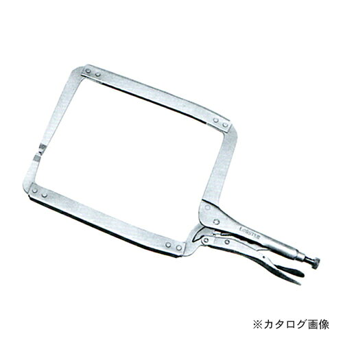 【メーカー】 ●（株）ロブテックス 【特長】 ●口開きが広くフトコロが深いので、奥深い場所の仮止めに最適です。 【仕様】 ●口開き(mm)角材最小:0 ●口開き(mm)角材最大:185 ●全長(mm):455 ●アゴの深さA（mm）:256...