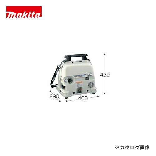 【メーカー】 ●（株）マキタ 【特長】 ●ショルダーベルト付でサッ、と移動！ ●3/4場所並パワーの実力機！ 【仕様】 ●タンク容量(L)：5 ●最高圧力(タンク内)(MPa)[kgf/cm2]：1.27[13] ●減圧弁の圧力調整範囲(M...