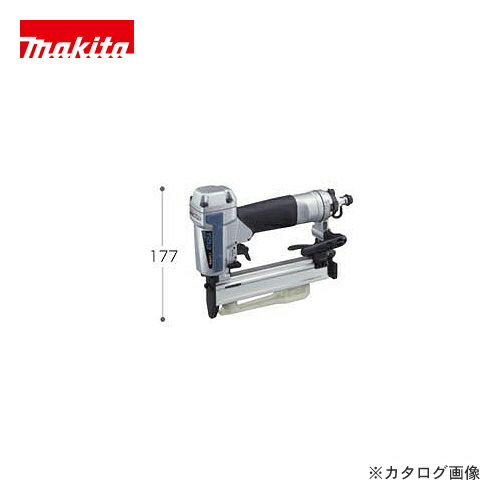 【メーカー】 ●（株）マキタ 【特長】 ●ケース付 ●機能充実で快適打込み！ ●抜群の使いやすさ！ 【仕様】 ●使用空気圧力(MPa)[kgf/cm2]：0.39〜0.69[4〜7] ●釘装填数(本)：100 ●使用釘長さ(mm)：ステープ...