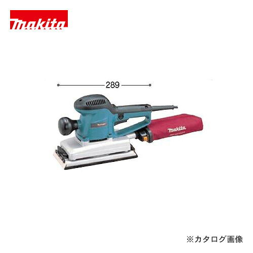 【メーカー】 ●（株）マキタ 【特長】 抜群の研磨力と低振動で使用感アップ！ 自己吸じん機能でクリーン作業！ 【仕様】 パッド寸法（mm）：115×229 ペーパー寸法（mm）：クランプ式115×280・マジック式115×232 回転数（m...