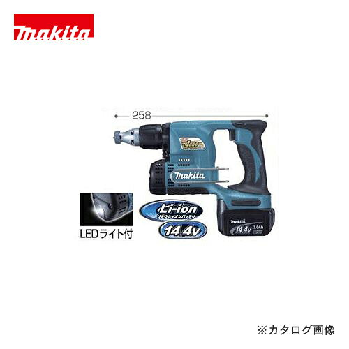 【メーカー】 ●（株）マキタ 【特長】 ●バッテリ BL1430・充電器DC18RA・ケース付 ●新築からリフォームに最適！ ●Li-ionバッテリ搭載でコードやホースに邪魔されず、スムーズな締付け作業が可能。 【仕様】 ●締め付け能力(m...