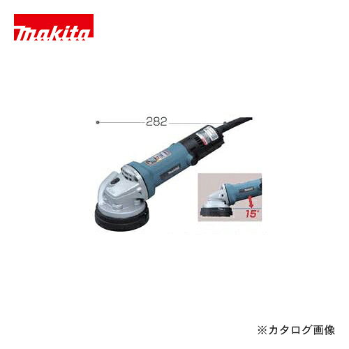 【メーカー】 ●（株）マキタ 【特長】 ●平S字型ダイヤモンドホイール付 ●15゜のボディ角度で天井・壁面作業が特に快適。 ●粉塵用集塵機に併用をお勧めします。 【仕様】 ●能力：平S字型ダイヤモンドホイール外形　90 ●回転数(min-1...