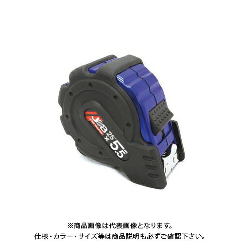 【メーカー】 ●(株)マーベル 【特長】 ●握りやすく、衝撃に強い！ ●両面目盛りテープ 表面は通常の横目盛り、裏面は縦目盛り付。 ●ナイロンコートテープ ●爪部に強力マグネット付 ●ゴムプロテクター付 【仕様】 ●色：青 ●サイズ(W×H...