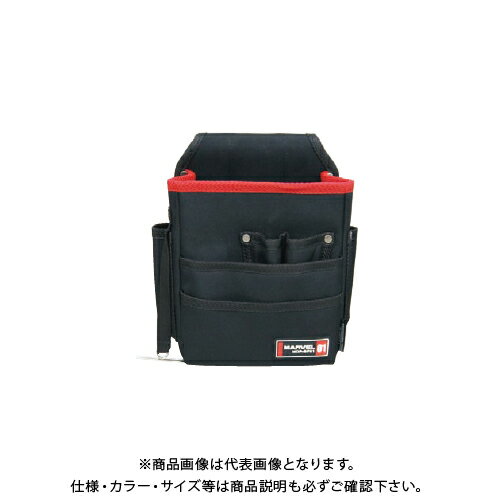 【メーカー】 ●(株)マーベル 【特長】 ●軽くて丈夫なポリエステル帆布使用 ●柔らかい手触り体にフィット。軽くて丈夫。 ●底部に水抜き穴付 【仕様】 ●サイズ(縦×横)：250×220mm(厚90mm) ●質量：380g ●両サイドにD環付