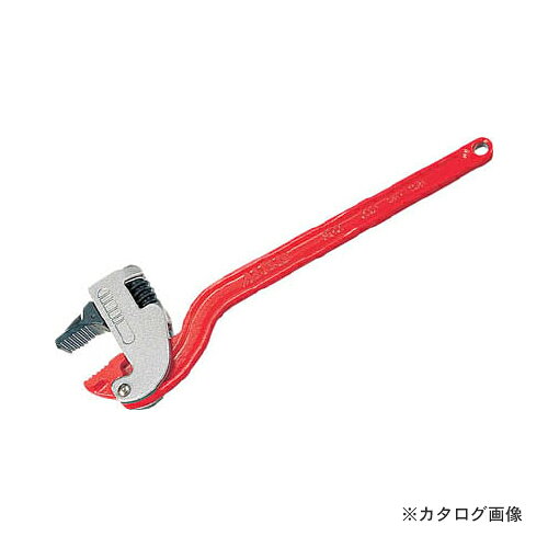 【メーカー】 ●（株）MCCコーポレーション 【特長】 ●強度はJIS強力級相当。 【仕様】 ●サイズ（mm）：350 ●くわえられる管の呼び寸法：15A〜40A ●口開き幅(mm)：21〜51 ●歯幅(mm)：24 ●質量（g）：1200...