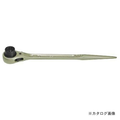 【メーカー】 ●（株）MCCコーポレーション 【特長】 ●ソケットが片側のみの薄型、狭所での締め付けに最適 ●鉄骨・橋梁・土木・建設をはじめ、機械・治工具などの整備・組立など幅広い用途 【仕様】 ●主要寸法(mm) ＜概寸＞ L：400　D...