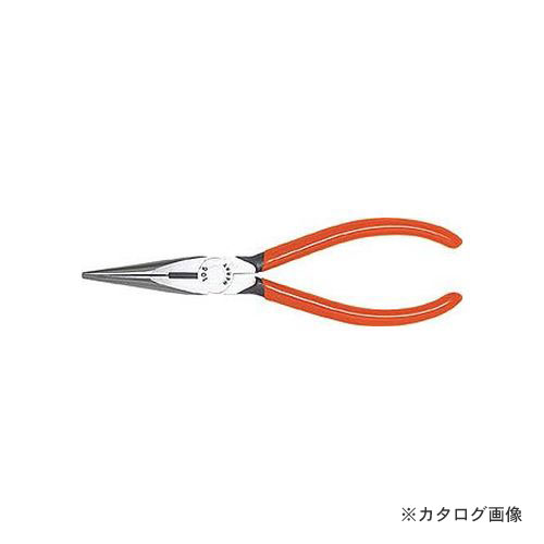 【メーカー】 ●室本鉄工（株） 【特長】 ●電子機器の分解・組み立てなどに適し、先端は特殊熱処理により強靱です。 【仕様】 ●ばね付 ●先端部ギザ付 ●105-150：脱皮穴付(φ1.2mm) ●脱皮穴：穴なし ●切断能力(mm)鉄線：φ2...