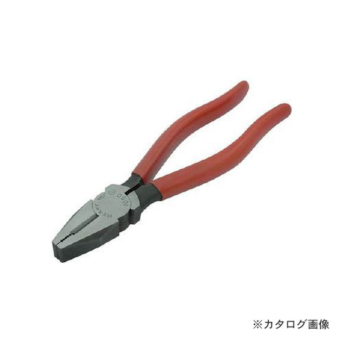 【メーカー】 ●室本鉄工（株） 【特長】 ●最高級特殊鋼を使用、耐久性抜群のスタンダードペンチです。 ●ローレット加工を施してあり、ナットなども回せます。 ●ソフトカバー付 【仕様】 ●切断能力(mm)鉄線：φ3.2 ●切断能力(mm)銅線...