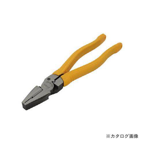 【メーカー】 ●室本鉄工（株） 【特長】 ●刃長が長いのでVA線＜VVF＞（φ2.6×3芯）が1回で切断できます。 ●端子の圧着が行えます。また、電線の脱皮穴も付いています。 ●成形カバー付 【仕様】 ●切断能力(mm)鉄線：φ3.2、銅線...