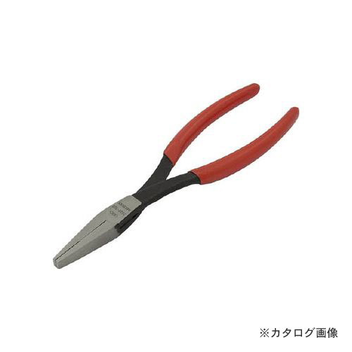 【メーカー】 ●室本鉄工（株） 【特長】 ●先端はクロス目のギザ付で軽い力で強くつかめます。強靭で軽量です ●ソフトカバー付 【仕様】 ●全長(mm)：200 ●A(mm)：38 ●先端形状(mm)：5×7 ●質量(g)：210 【関連商品...