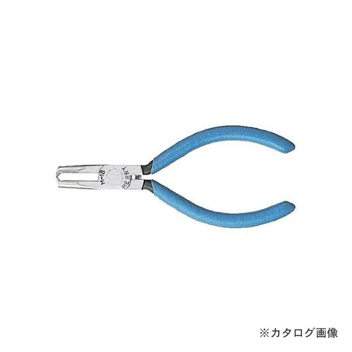 【メーカー】 ●室本鉄工（株） 【特長】 ●クイキリ型のニッパです。奥深い個所の切断に最適です。 ●精密機器の組み立て・補修などに適しています ●ばね付 ●ソフトカバー付 ●薄刃 【仕様】 ●切断能力(mm)鉄線：φ0.5 ●切断能力(mm...