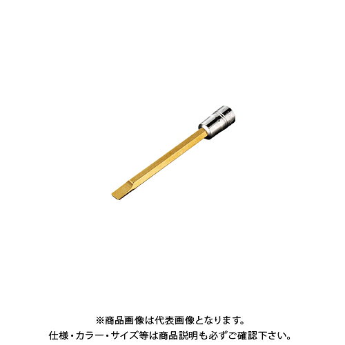 【メーカー名】 ●京都機械工具(株) 【特長】 ●TiN(チタン)コーティングにより耐磨耗性を向上しています 【仕様】 ●差込角(sq.)：6.3 ●寸法D(mm)：12 ●全長(L；mm)：92.7 ●軸長(l；mm)：71 ●質量(g)...