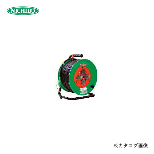 【メーカー】 ●日動工業（株） 【特長】 ●雨や水の多い場所でも安心して使用できます。 ●アース付なので安全です。 【用途】 ●各種屋外工事に。 ●屋外照明などの電源コードに。 【仕様】 ●2P・3P兼用プラグ:○ ●コンセント仕様形状:[...