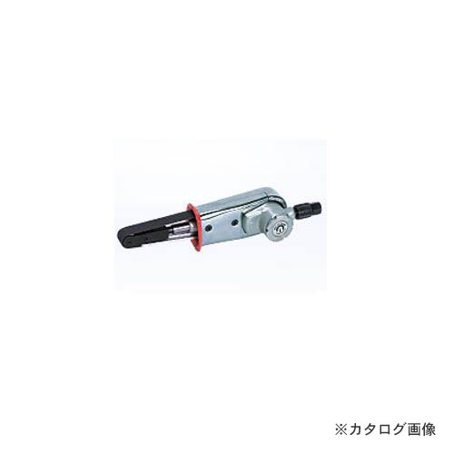 【メーカー】 ●室本鉄工（株） 【特長】 ●軽量コンパクト設計で騒音が少ない ●狭い箇所の研削作業が楽に行える ●研削ベルトの片寄りを完全にシャットアウト ●研削面が美しい ●材質、作業に応じスピード調整が可能 【仕様】 ●全長(mm)：2...