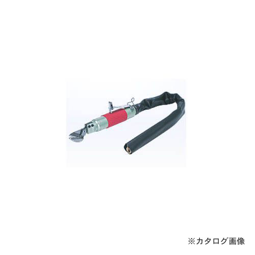 【メーカー】 ●室本鉄工（株） 【特長】 ●薄鉄板・ゴム板・樹脂板・カーペット等の切断に！ 【仕様】 ●全長(mm)：191 ●グリップ部直径(φmm)：40 ●質量(g)：700 ●空気消費量(l/分)：300 ●使用空気圧(MPa)：0...