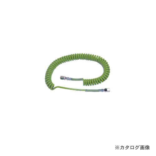 【メーカー】 ●室本鉄工（株） 【特長】 ●優れた強度・弾力性・耐熱耐寒性・耐摩耗性・耐油性を持ったウレタンチューブです ●ストレートの部分がカール部と同方向のタイプです 【仕様】 ●全長(mm)：500 ●ストレート部(mm)：100 ●...