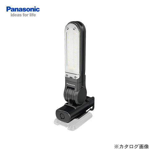 【メーカー名】 ●Panasonic(株) 【特長】 ●お手軽サイズのポータブルライト、新登場。 ●さまざまなシーンでマルチに活躍。 ●あかりの必要な所が自在に照らせる独自機構。 【仕様】 ●カラー：黒 ●電源：(別売)当社プロ用電池パック...