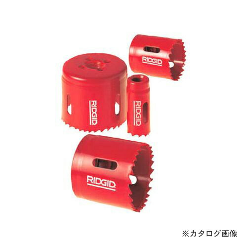 【メーカー】 ●Ridge Tool Company 【特長】 ●刃は特殊焼入れタイプハイスピード鋼を利用したバイメタル構造です。 【仕様】 ●穴直径(mm):57 ●質量(g):250 ●適合材料:木材、軟鋼、ステンレス鋼、工具鋼、鋳鉄、...