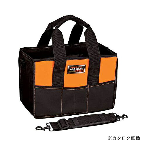 【メーカー】 ●(株)リングスター 【特長】 ●センスが光るツールバッグ！ ●耐久性・機能性抜群！ ●豊富なポケットで便利に収納！ ●工具等の収納に便利な内側ポケット付き(15箇所) 【仕様】 ●カラー：オレンジ ●サイズ：約350(L)×...