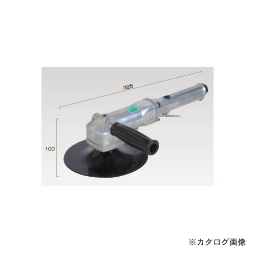 【メーカー】 ●埼玉精機 【特長】 ●レギュレター搭載 ●MPパットφ145mm(No.3251)サイドハンドル付き 【仕様】 ●砥石・ディスク寸法(mm)：φ145 ●無負荷回転数(rpm)：2,400 ●空気消費量(L/min)：630...