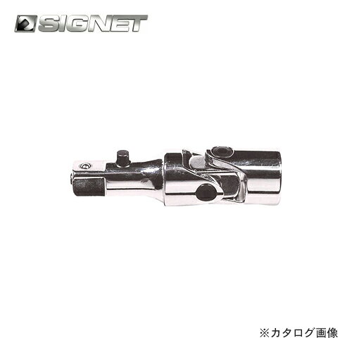 【メーカー】 ●（株）SIGNET 【特長】 ●ロック付きで、入り組んだ場所でのソケットの落下を防止します。 【仕様】 ●差込角(”DR)：3/8 ●ソケット外径(D；mm)：20 ●全長(L；mm)：67 【関連商品】 シグネット SIG...