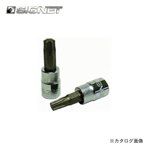 【メーカー】 ●（株）SIGNET 【仕様】 ●サイズ：T27 ●全長(mm)：37 【関連商品】 シグネット SIGNET 1/4DR 5/16”ヘックスビットソケット 21848 シグネット SIGNET 1/4DR 3/8”ヘックスビ...