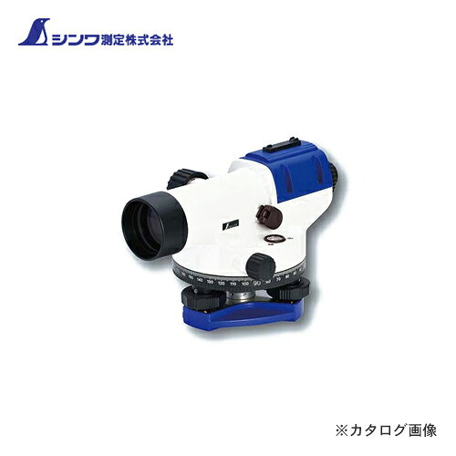 【メーカー】 ●シンワ測定（株） 【特長】 ●小型軽量 ●防水JIS4級 ●平面脚頭、球面脚頭どちらに三脚にも使えます。 ●球面脚頭式三脚付 【仕様】 ●標準偏差（km）：±1.0mm ●望遠鏡（像）：正像 ●倍率：32x ●対物レンズ有効...