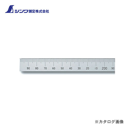 【メーカー】 ●シンワ測定（株） 【仕様】 ●全長：300mm ●巾：15mm ●厚さ：0.5mm ●材質：ステンレス 【関連商品】 シンワ測定 マシンスケール 200mm上段左基点目盛 穴なし 14130 シンワ測定 マシンスケール 30...