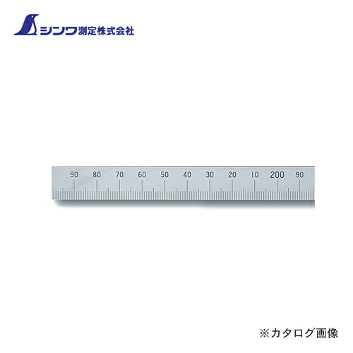 【メーカー】 ●シンワ測定（株） 【仕様】 ●全長：300mm ●巾：15mm ●厚さ：0.5mm ●材質：ステンレス 【関連商品】 シンワ測定 マシンスケール 200mm下段右基点目盛 穴なし 14156 シンワ測定 マシンスケール 50...