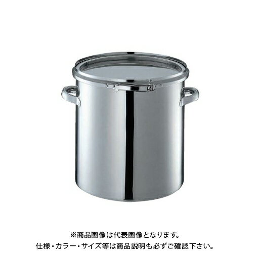 【メーカー】 ●(株)オオモリ 【特長】 ●中身が無ければ3段まで積み重ねが可能です。 【仕様】 ●品番：OM1010-26 ●内径：φ470 ●高さ：600mm ●厚さ：t1.2mm ●容量：100L ●材質：SUS304 ●サカエ品番：...