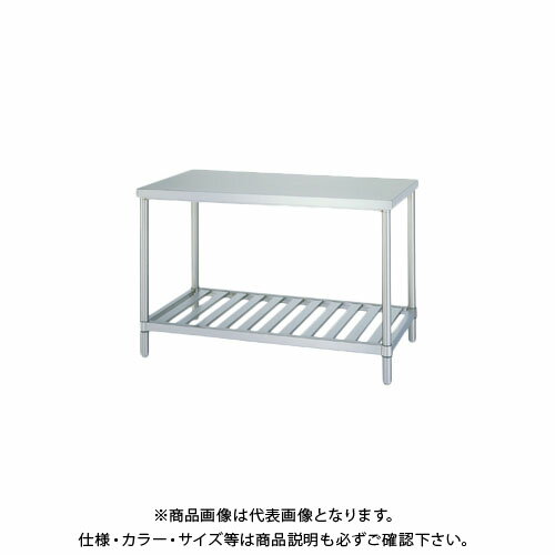 【メーカー】 ●シンコー(株) 【特長】 ●φ38mm太径パイプを使用した丈夫なステンレス作業台です 【仕様】 ●SUS430 No.4仕上げ ●下棚：スノコ棚 ●(W)900×(D)900×(H)800 ●自重：26.4kg ●静止均等荷...