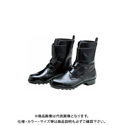【メーカー】 ●ドンケル(株) 【特長】 ●着脱しやすいマジック式。 ●脱着がラクなマジック式 官公庁・電力・ガス・水道・鉄道・山林作業従事者など 【仕様】 ●品番：654-24.5cm ●サイズ(cm)：24.5 ●色：黒 ●規格：JIS...