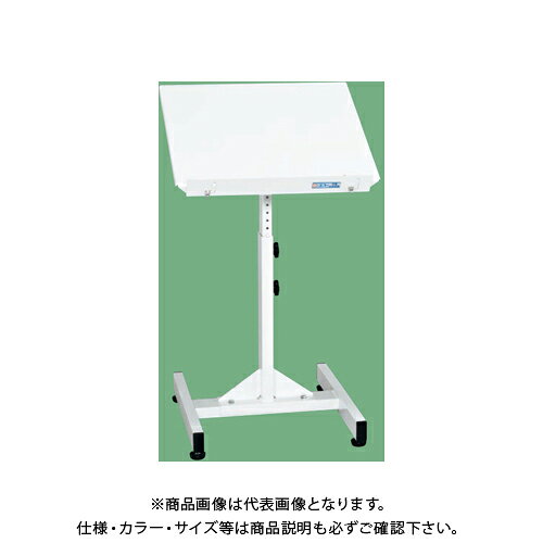【メーカー】 ●サカエオリジナルブランド 【特長】 ●高さ調整と天板傾斜機能により座り作業から立ち作業まで対応可能な作業補助台です。 【仕様】 ●間口(mm)：500 ●奥行(mm)：400 ●高さ(mm)：690〜950(傾斜0°時) ●...