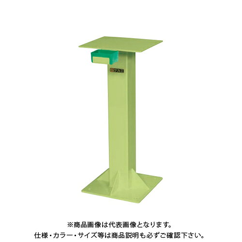 【メーカー】 ●サカエオリジナルブランド 【仕様】 ●外寸(幅W×奥行D×高さH)(mm)：300×260×700 ●均等耐荷重(kg)：30 ●質量(kg)：16 ●カラー：グリーン ●付属品：冷却水箱×1個、アンカーボルト×4本(打込芯...