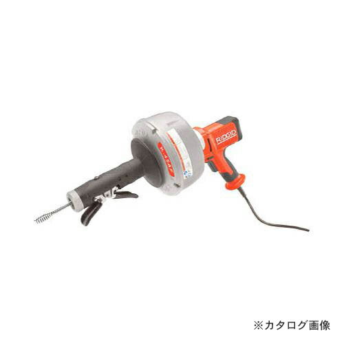 【メーカー】 ●Ridge Tool Company 【特長】 ●オートフィード機能によりケーブルに手を触れることなく送り戻しが可能です。 【用途】 ●配水管、空調ドレン管の掃除。 【仕様】 ●清掃能力パイプ径(mm):19〜64 ●清掃能...