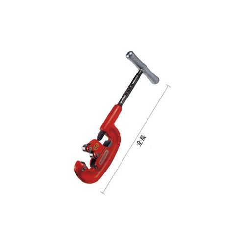 【メーカー】 ●Ridge Tool Company 【特長】 ●2個のローラーを刃に付け換えれば3枚刃にすることができます。 【用途】 ●鋼管用。 【仕様】 ●切断能力インチ(ミリ):1/8〜2（3〜50） ●全長(mm):500 ●標準...