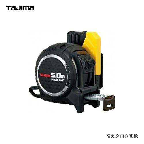 【メーカー】 ●（株）TJMデザイン 【特長】 ●弾性樹脂で全身をガード、剛厚テープ仕様コンベックス ●JIS1級（メートル目盛のみ） ●ヨンゴーゴーピッチ表示（↓）付 ・テープ材質SK85（旧SK5） ・バネ材質SK85（旧SK5） ・ケ...