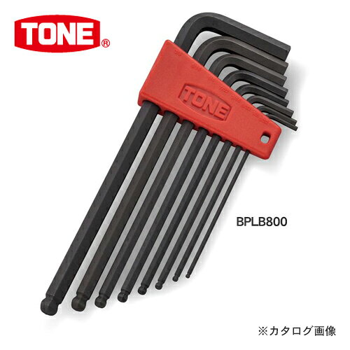 【メーカー】 ●TONE（株） 【特長】 ●ボールポイント加工で、斜め作業の早回し、仮締めが可能です。 ●7本セットです。 【仕様】 ●セット内容:3/32、1/8、5/32、3/16、7/32、1/4、5/16、3/8（インチ） ●セット...
