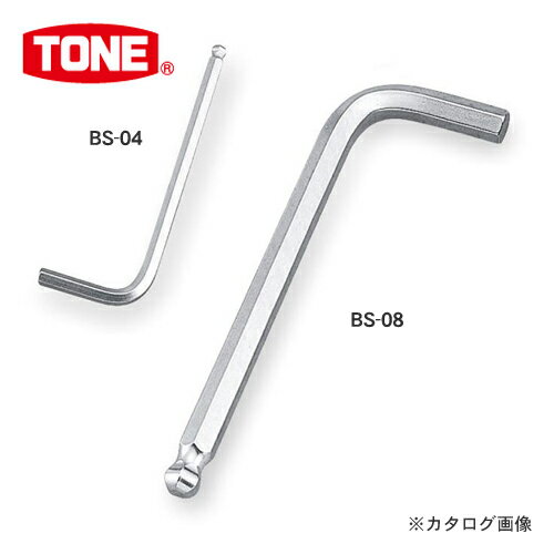 【メーカー】 ●TONE（株） 【特長】 ●高トルク、耐久力、耐摩耗性を高める特殊合金鋼を採用しました。 ●ボールポイント加工で、斜め作業の早回し、仮締めが可能です。 ●材質は、特殊合金鋼（MASTER TOOL）です。 【用途】 ●六角穴...